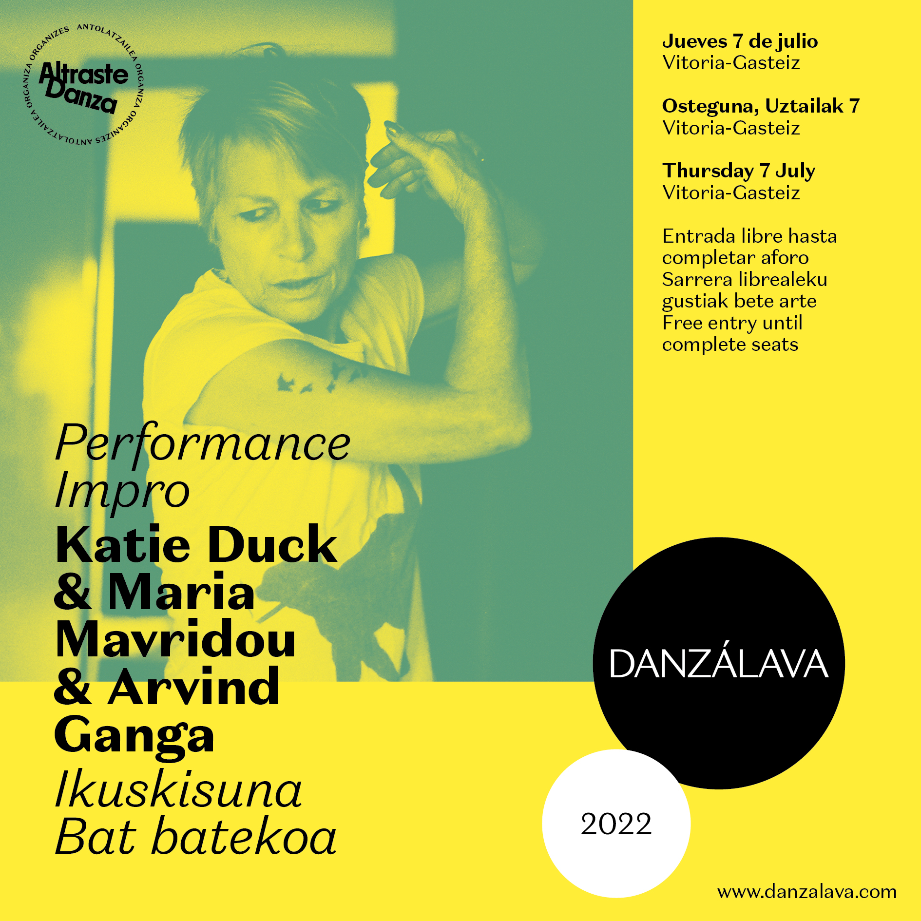 #Performance / impro / Katie Duck & Maria Mavridou & Arvind Ganga / 7 ...