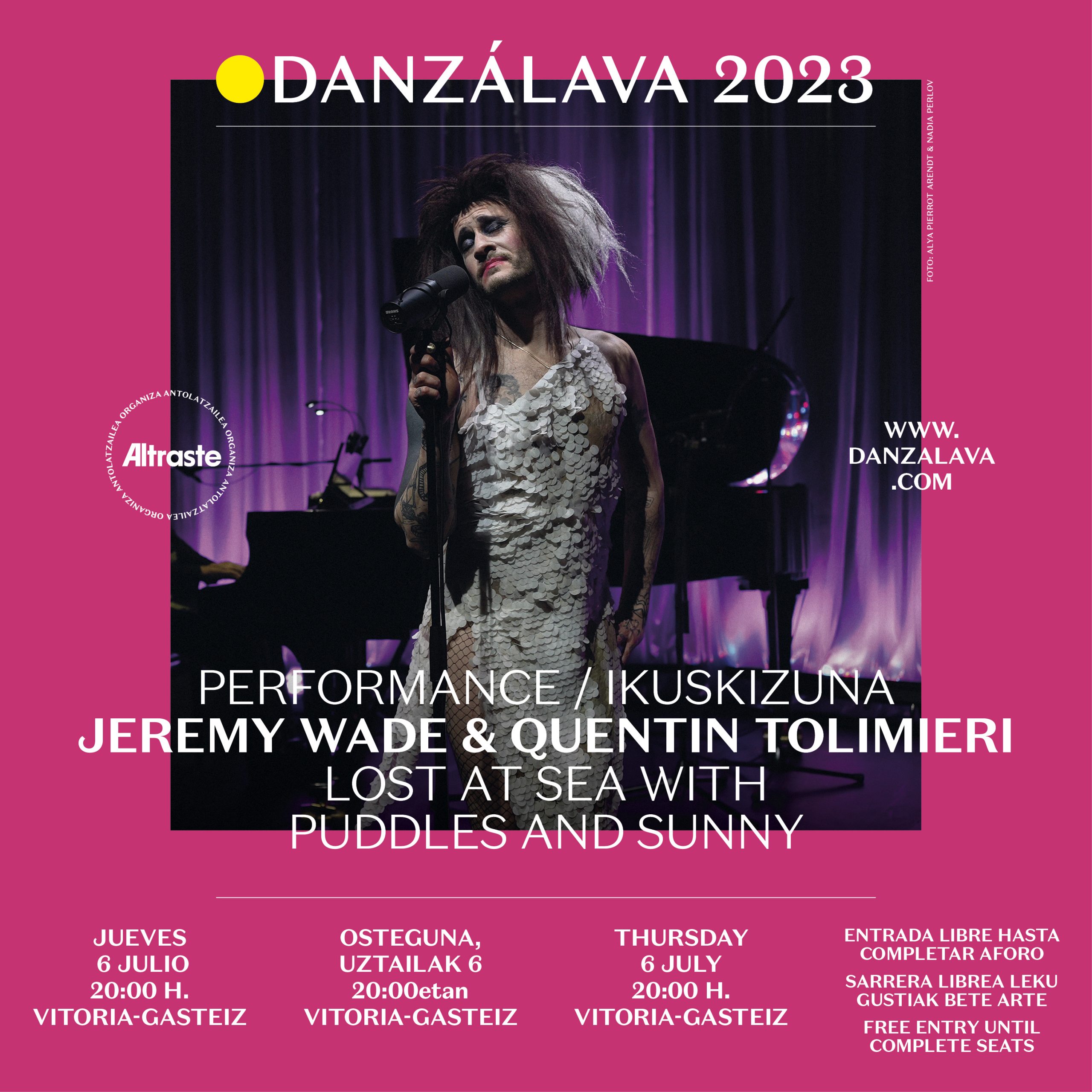 #PERFORMANCE / Jeremy Wade & Quentin Tolimieri / 6 JULIO 2023 - danzalava